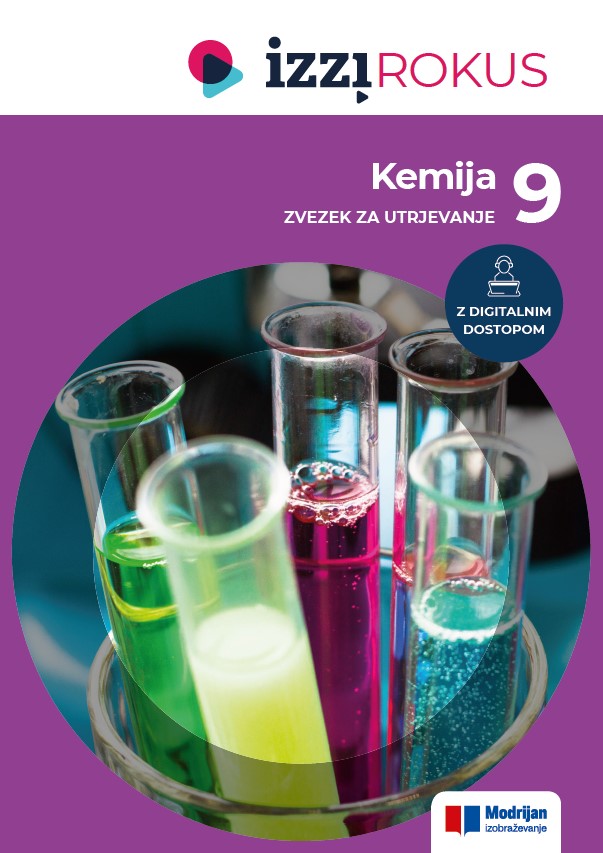 IZZIROKUS KEMIJA 9, zvezek za utrjevanje + digitalni dostop, NOVO
