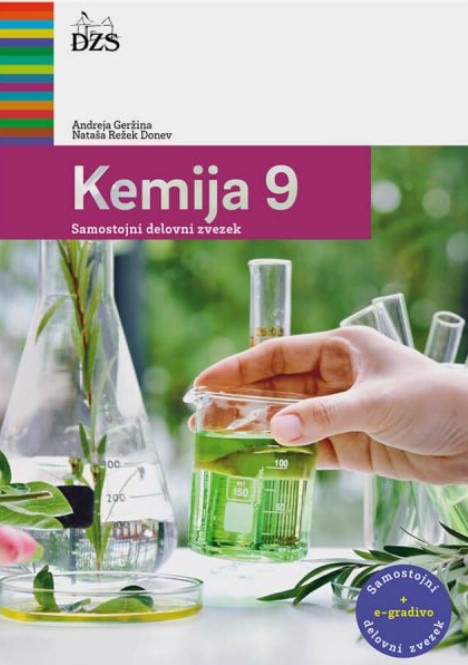 KEMIJA 9, samostojni delovni zvezek za 9. razred