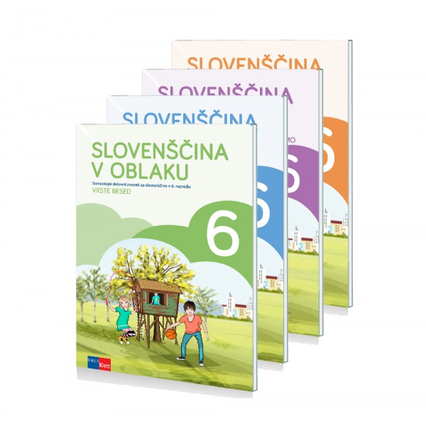 SLOVENŠČINA V OBLAKU 6, samostojni delovni zvezek za slovenščino,