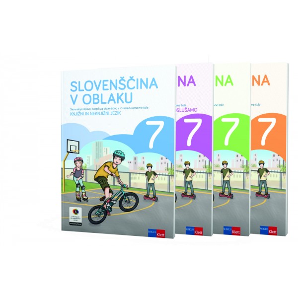 SLOVENŠČINA V OBLAKU 7, samostojni delovni zvezek za slovenščino,