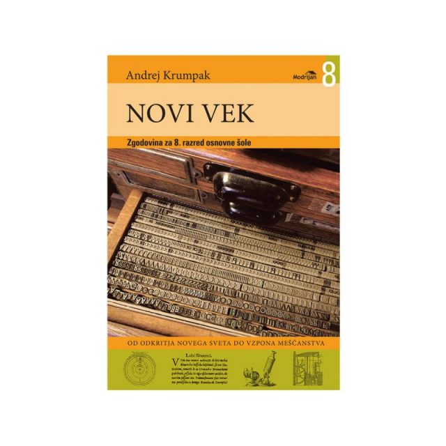 NOVI VEK, učbenik za zgodovino v 8. razredu