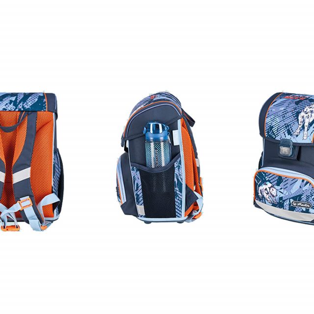 ŠOLSKA TORBA HERLITZ, LOOP, TechMech - Kopija nova